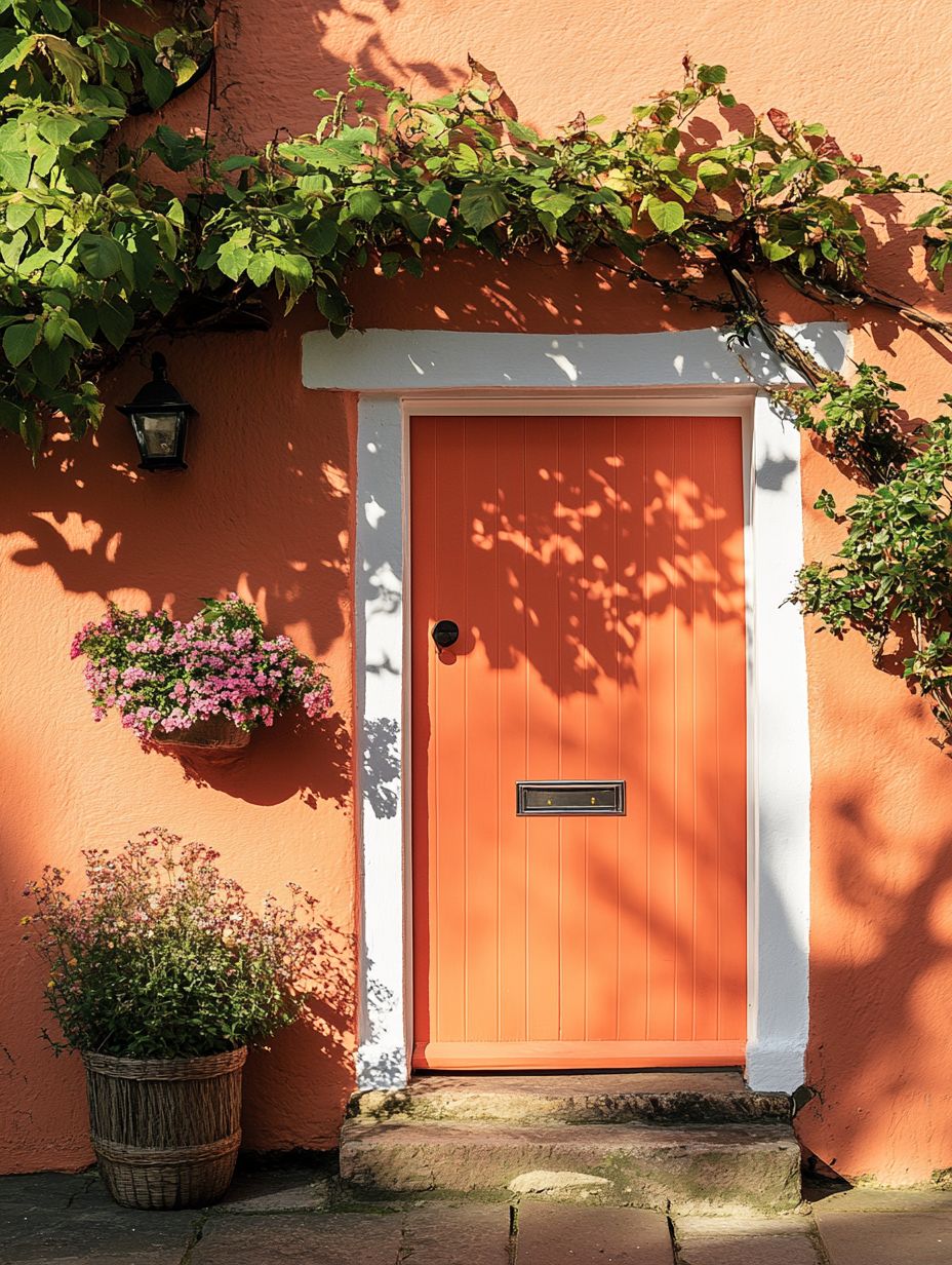 Exterior Masonry Wall Paint - Coral Double Take | Brick & Render ...